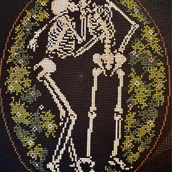 The Hasanlu Lovers - Archaeology Cross Stitch - Ancient Skeleton Lovers ... The Hasanlu Lovers - Archaeology Cross Stitch - Ancient Skeleton Lovers ...