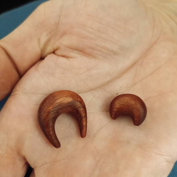 Fijian Mahogany Wood Super Spiral Gauges I Spiral Tapers I Spiral ...