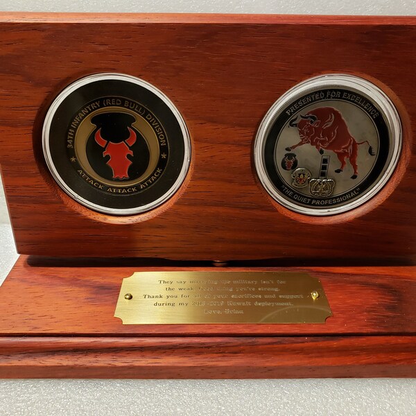 Challenge Coin Display, Military Gifts, Military Coin Stand, Corporate ...