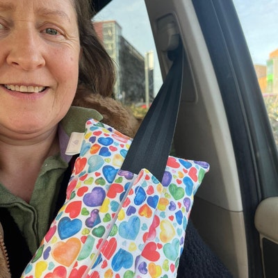 Red Frilled Heart Cushion Large/small Pillows Cushion Heart Plush ...