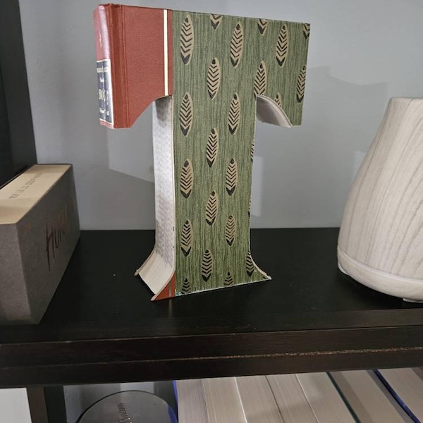 BOOK LETTERS (i), #241 .... Ready Made Letter, Cut Book Letters, Book ...
