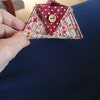 ORT Quilted Thread Catcher/ Mini Thread Catcher/ Small Thread Catcher ...