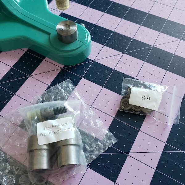 Hand Press Die for Metal Snap Fasteners Setting Tools for Press Studs ...