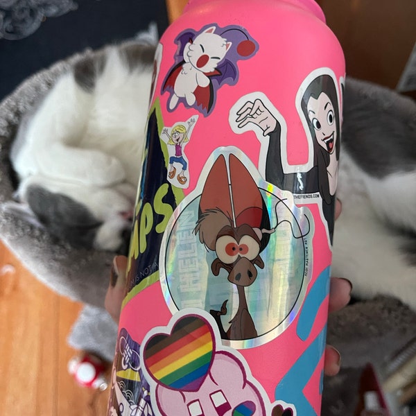 Holographic Hi Helen Sticker, Vinyl Ferngully Inspired Sticker ...