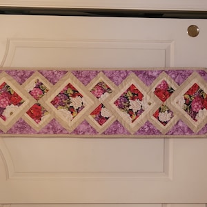 Francis Table Runner PDF PATTERN upgrade to Video Tutorial Available - Etsy