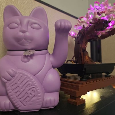 Diminuto Cielo. Lucky Cat Wellcome Manekineko Fortune Gift 3 Sizes L-M ...