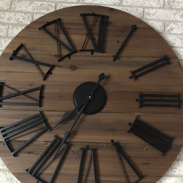 Large Wall Clock Kit- Choose Your Hand Length - Etsy