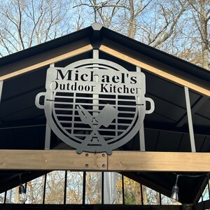 Personalized Metal BBQ Sign, Personalized Grill Sign, Personalized BBQ ...