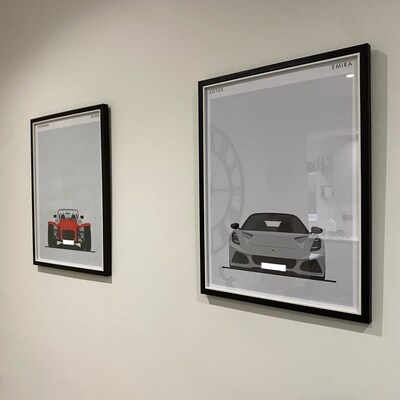Fiat Cinquecento Print Inbetweeners Custom Colours / Digital File ...
