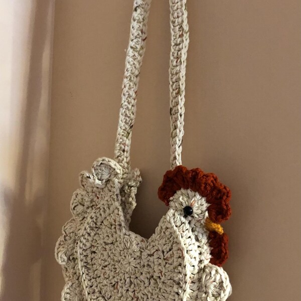Crochet Chicken Bag Pattern Only U.S Terms - Etsy