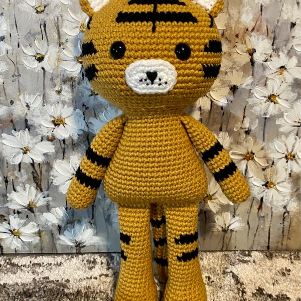 Alain the Tiger Amigurumi Crochet Pattern - Create Your Own Adorable ...