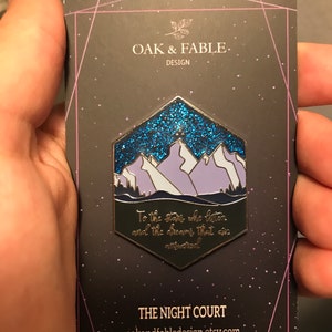 ACOTAR Enamel Pin A Court of Thorns and Roses ACOFAS A - Etsy