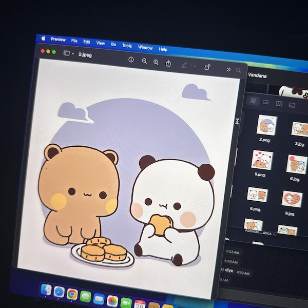 Bubu Dudu 150+ High-quality JPEG / PNG Images Bundle • Bubu and Dudu Pictures • Cute Panda Bear ...