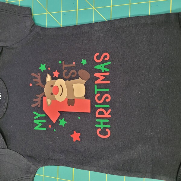 My First Christmas SVG, Baby Reindeer, Christmas Svg, My 1st Christmas ...