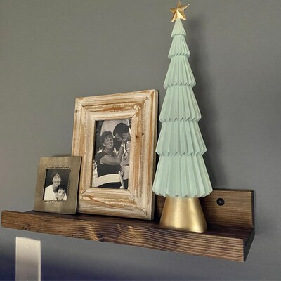 Wide 12, 14, 16, or 18 Inch Floating Ledge Shelf, Picture Ledge Shelf ...