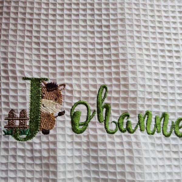 Donkey Alphabet Embroidery Designs, Font Machine Embroidery Design ...