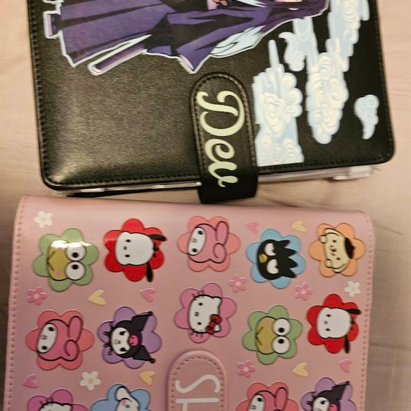 Anime Kawaii Cut Anime BUDGET BINDER, Personalized Images Monthly ...