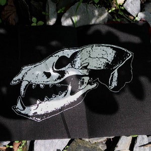 Skeleton Back Patch Black Metal Back Patch, Goth Backpatch, Death ...