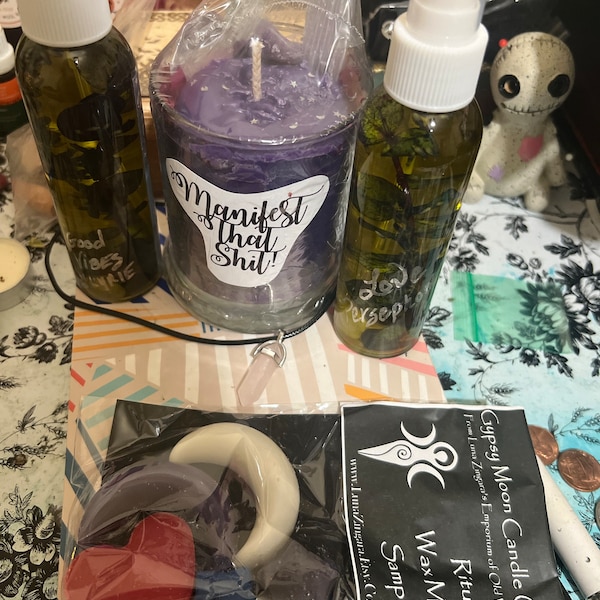 Manifestation Candle, Manifestation Spell, Manifestation Ritual, Law of ...