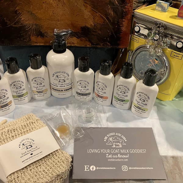 Bulk Goat Milk Lotion Hand Cream Bulk Hand Lotion 2 Ounce Travel Size ...