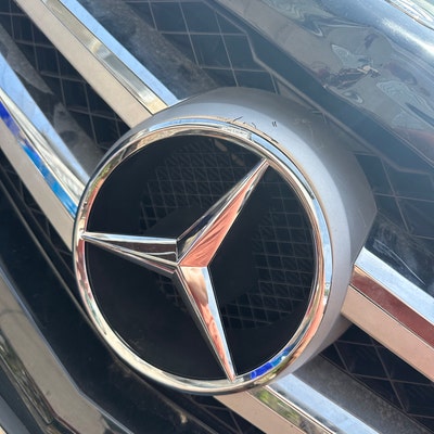 2015-2018 Mercedes Benz Front Star Led Emblems White Light Deep Dish ...