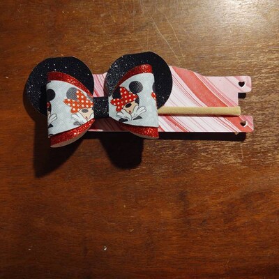 Bow Card SVG, Bow Display Card, Hair Clip Card DXF, Bow Card Template ...