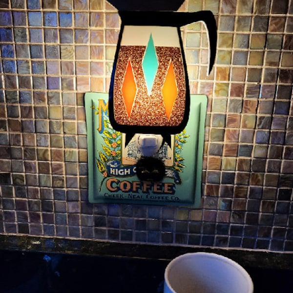 Mid Century Modern "percolator" Night Light: Retro Coffee Pot - Etsy