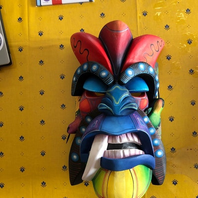 Indigenous Boruca Mask, Authentic Boruca Mask, Wooden Mask. - Etsy