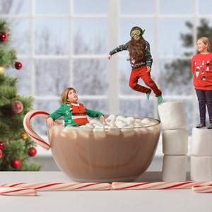 PNG Overlay 9 Empty Cardboard Boxes Template Inside the Box - Etsy