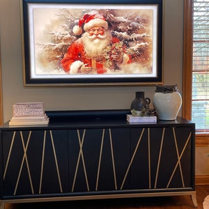 Samsung Frame TV Art Christmas Village Frame TV Art Collectionchristmas ...