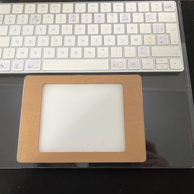 2021 Apple Trackpad and Magic Keyboard Tray Pad, Wrist Rest, Hand Rest ...