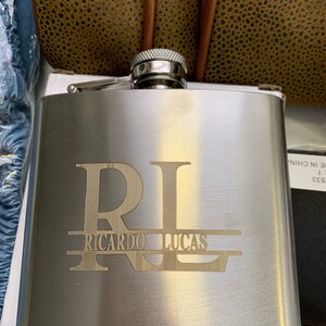 Engraved Flask Personalized Stainless Steel Flask for - Etsy