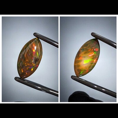 Ethiopian Smooth Welo Fire Polished Opal Rough Jewelry Making 22x6 MM ...
