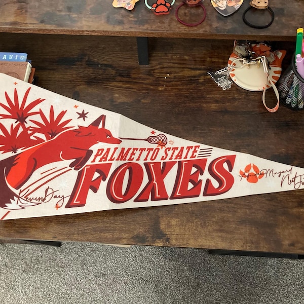 Aftg Teams Felt Sports Pennants (foxes, Ravens, & Trojans) - Etsy