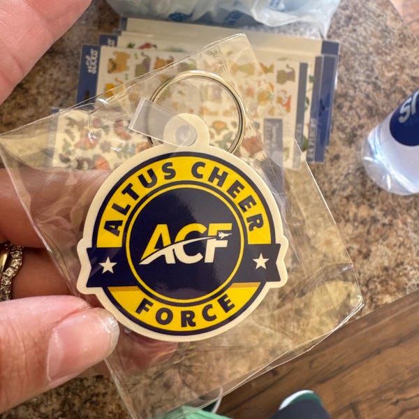 Custom Keychains With Your Logo, Full Color Logo Printed Personalized ...