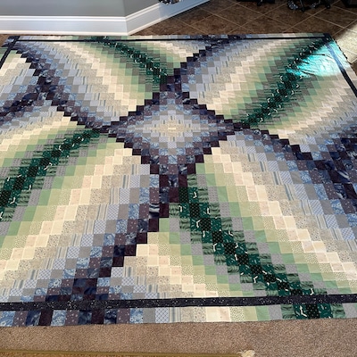 The Restless Wind Bargello Quilt Pattern - Etsy