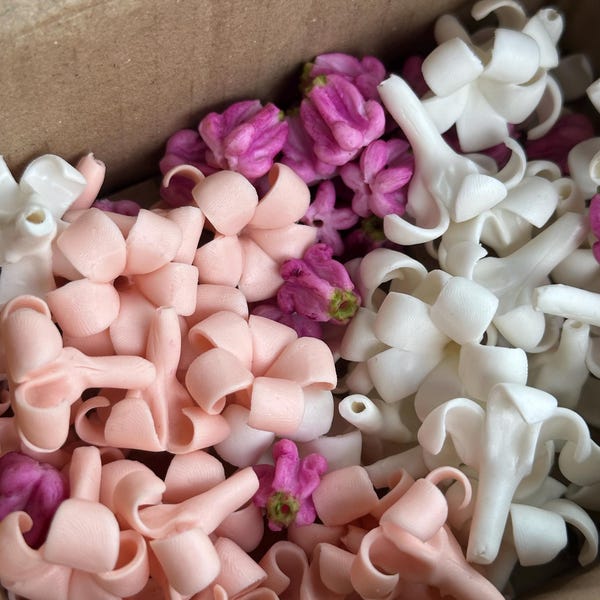 Tiare Foam Flower, Ear Flower, Hair Pick / Adult Size 2.5" Kid's Size 1 ...