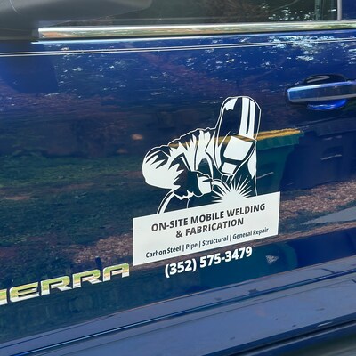 Custom Outdoor Vinyl Decals / Your Business Logo or Design / Vinyl ...