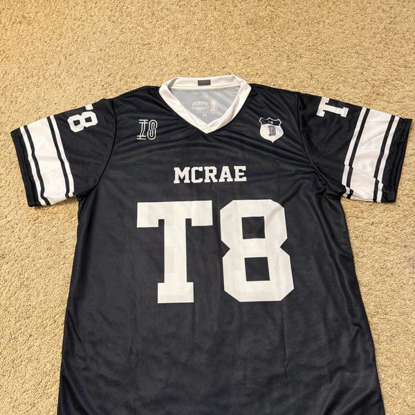 Tate Mcrae T8 Hockey Jersey, Tate Concert Clothes, T8 Mcrae Jersey ...