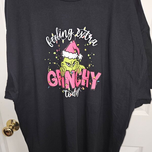 Grinch Bubble Gum DTF Heat Transfer, Christmas Grinch Print, Full Color ...