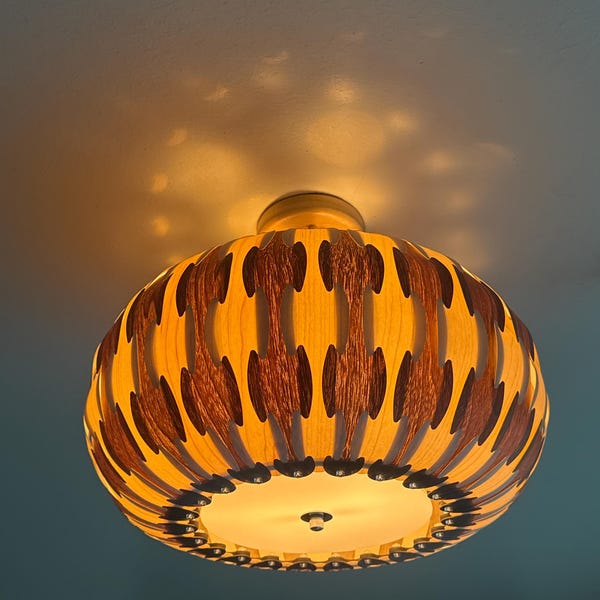 New!ceiling Light-pendant Light-chandelier-light Fixture-wood Pendant ...