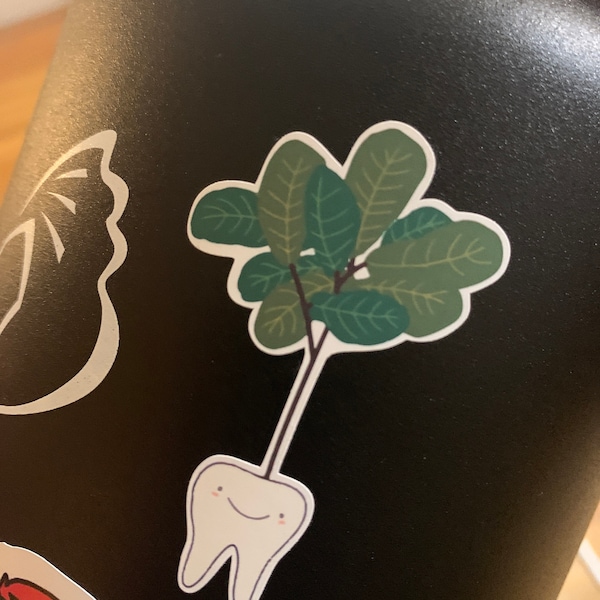 Dental Tooth Sticker for Dentist, Dental Hygienist and Dental ...