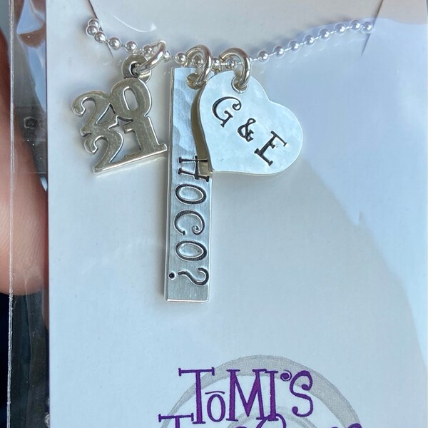 Homecoming Proposal Necklace, HOCO Jewelry, Promposal Necklace ...