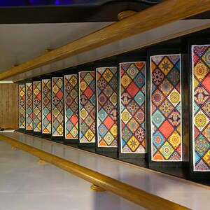 Suzani Style Stair Rug Boho Stair Treads Carpet Decorative - Etsy