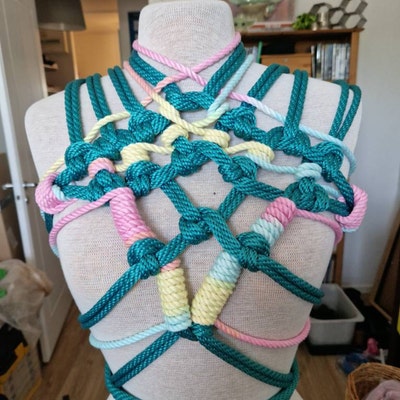 White Bamboo Silk Rope - Etsy