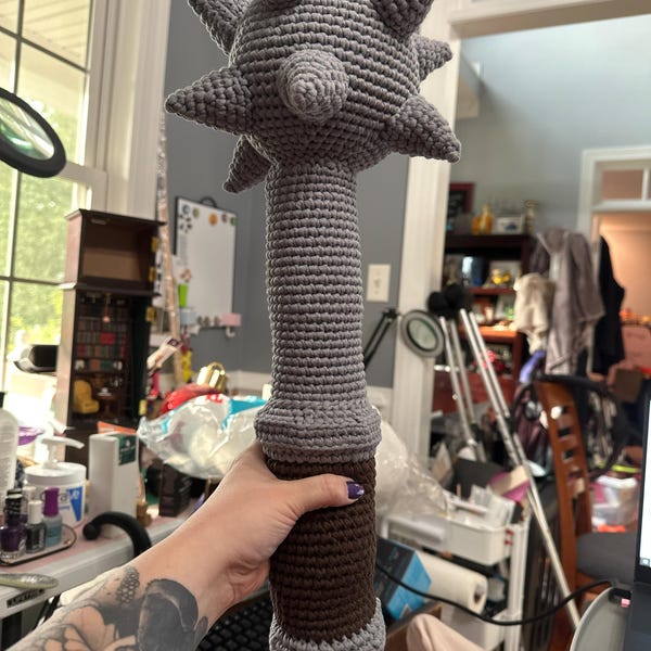 Morningstar Mace Crochet Pattern - Etsy