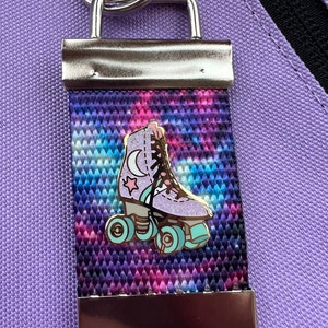 Stars Wristlet Keychain / Black and White Key Strap / Star Key Fob - Etsy