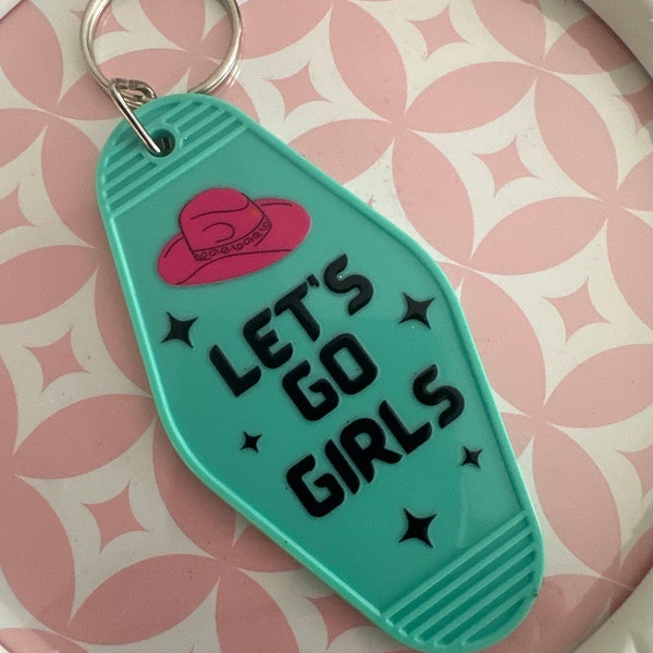 UV DTF Sticker for Retro Motel Keychain Ready to Apply No Heat Needed ...