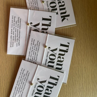 Team Appreciation Gift Staff Thank You Gift Team Building Day Co Workers Group Wish Bracelet ...