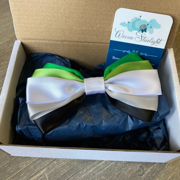 Aromantic Pride Bow - Etsy
